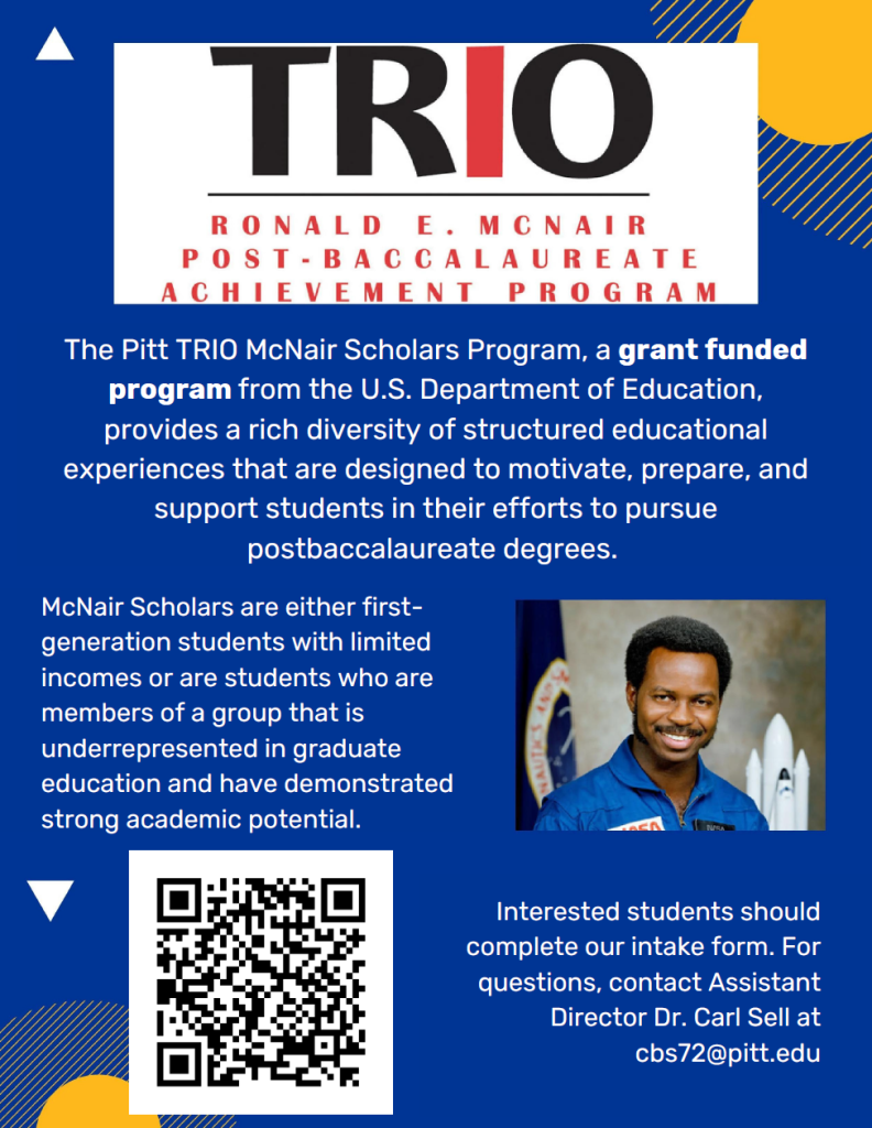 TRIO McNair Scholars Program | Undergraduate Studies